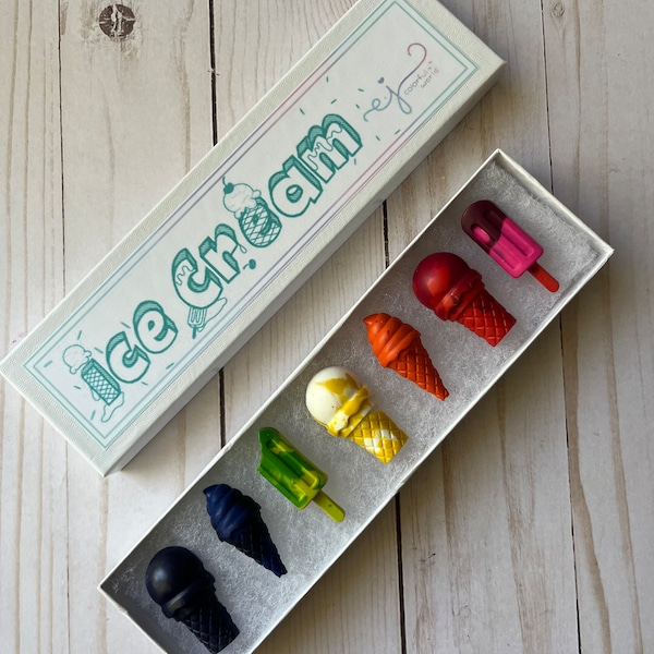 Ice Cream Crayons - Etsy