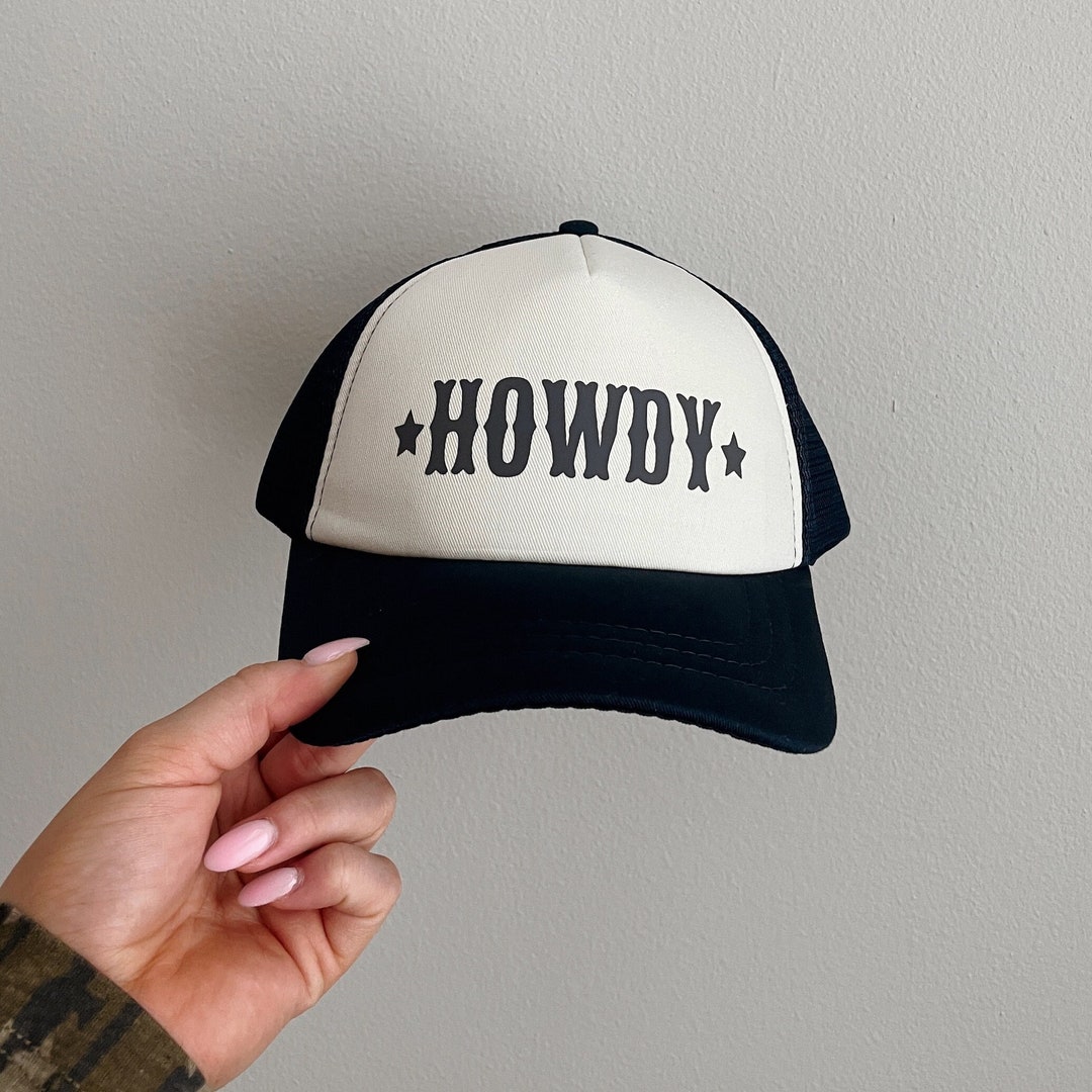 Howdy Trucker Hat - Etsy