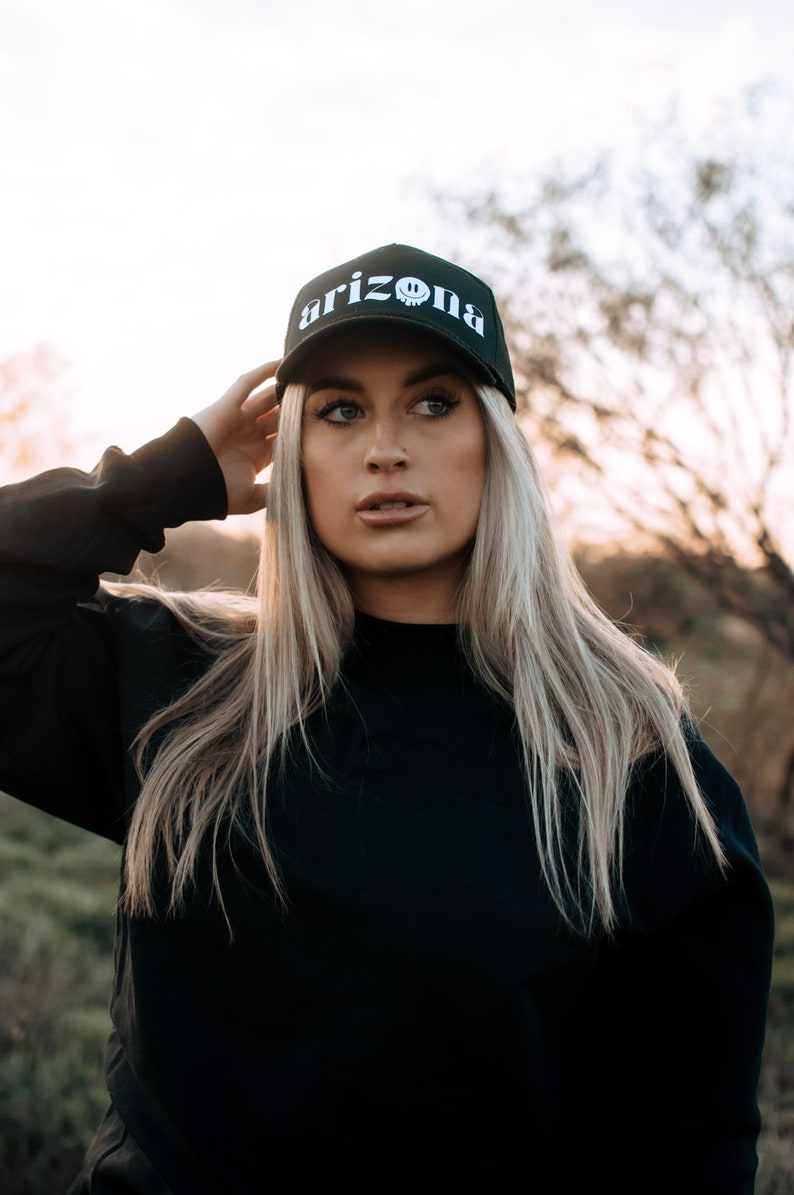 Smiley State Trucker Hat - Etsy