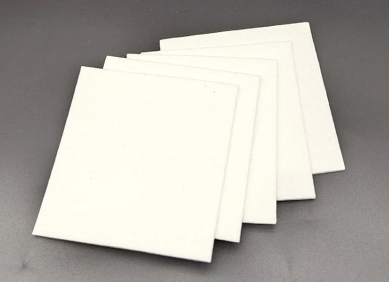 Pottery Refractory Mat, 5pcs, Anti-stick High Temperature Resistant Pad ...