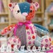 Memory Bear Template Ruler Set, 10pcs, Acrylic, Creative Cuddly Toy ...