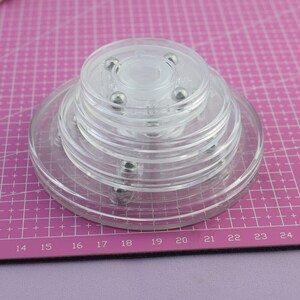 Pottery Wheel, Multiple Sizes, Transparent/black Acrylic, Spinner ...