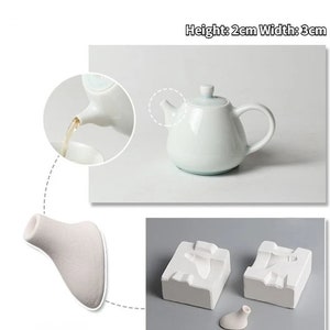 Pottery Tools, Gypsum, Multiple Shapes Options, Teapot Spout Plaster ...