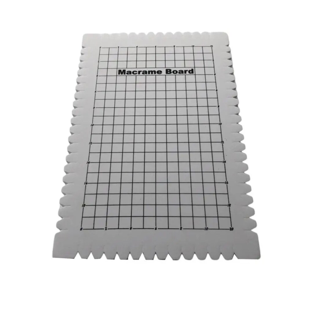 Macrame Board, Large Foam, Braiding Pattern, Knotting Creations ...