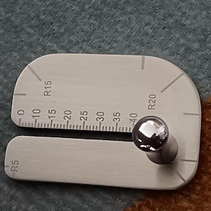 Leather Punch Aid, Pull Out Board for Pricking, Stainless Steel Pulling ...