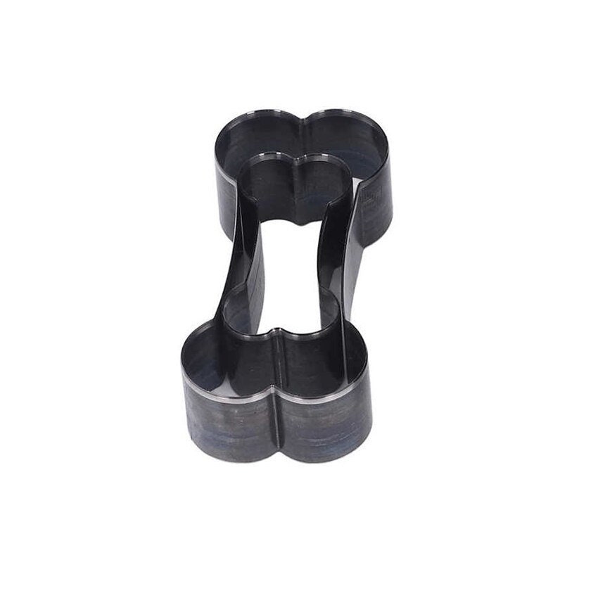 Dog Bone Shape Leather Die Cutter, 2pcs, Multiple Sizes, Steel, Hollow ...