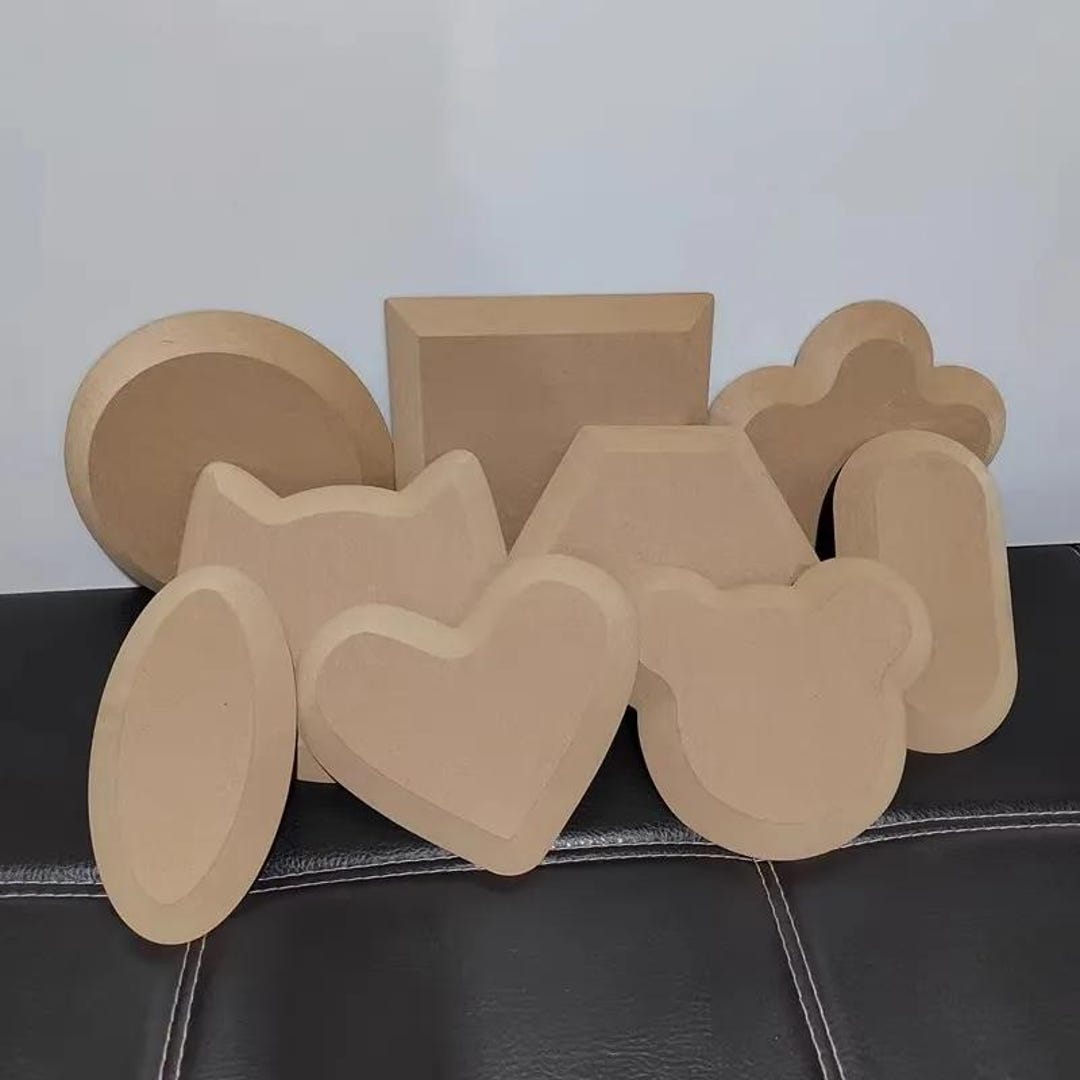 Pottery Dish Plate Forming Molds, Density Board, Various Shapes ...