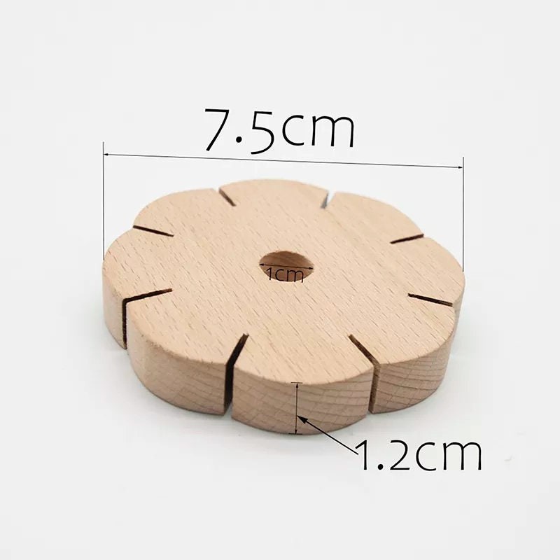 Bracelet Knitting Kumihimo Disc, Wood, Round Square Braided Rope Knot ...