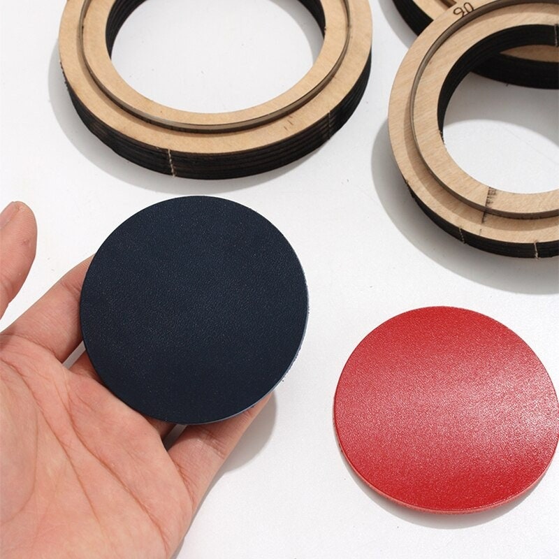 Round Shape Leather Cutter Dies Multiple Sizes Metalwood - Etsy