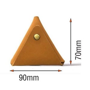 Triangle Wallet Die Cut, Wooden, Coin Purse, Mini Data Cable Holder ...