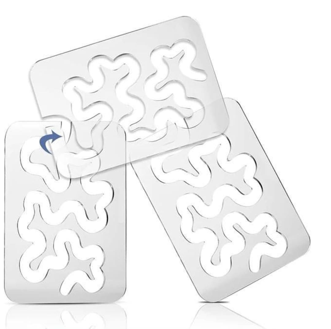 Quilting Templates, Transparent Acrylic, Free Motion Meander, Crafts ...