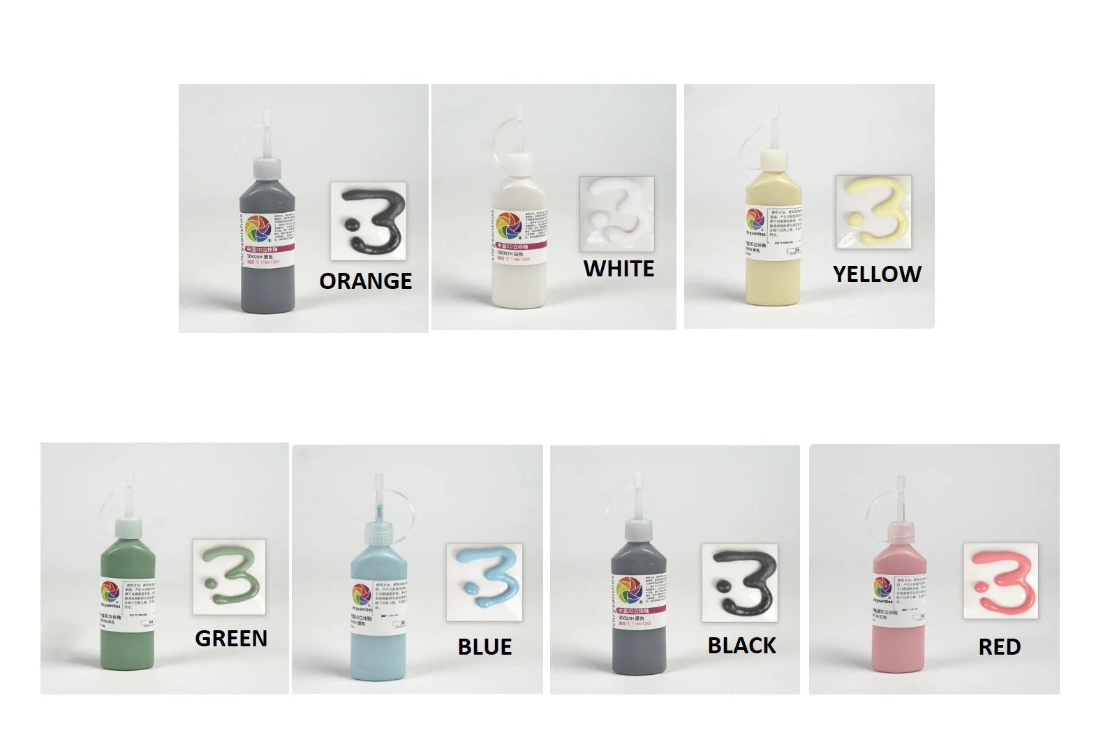 Pottery Glaze, 40ml, Glaze Pigment, Multiple Colors Options, 1186-126 ...