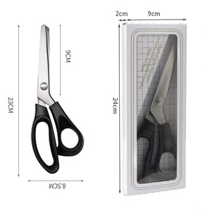 Sewing Scissor 24x1.5cm/9.44x0.59in, 3-18mm Thick Zigzag, Wave Lace ...