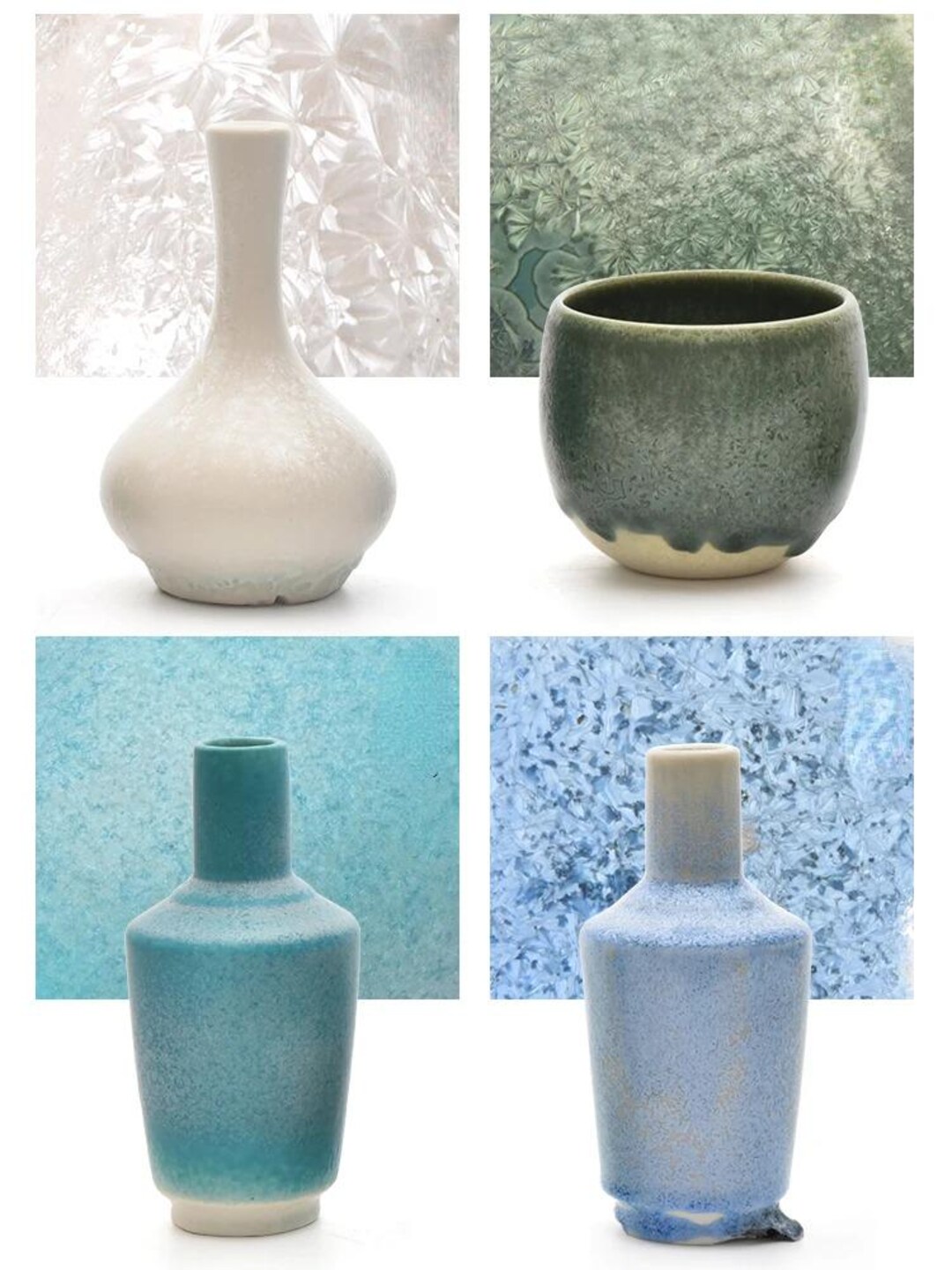 Pottery Art Ceramic Glaze, 300ml, Crystal Glaze, Flower Glazing, Kiln ...