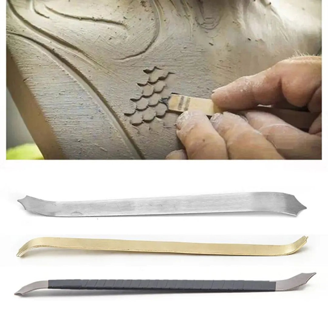 Pottery Sculpture Tool, Dragon Scale Texture, Modeling Blade, Fish ...