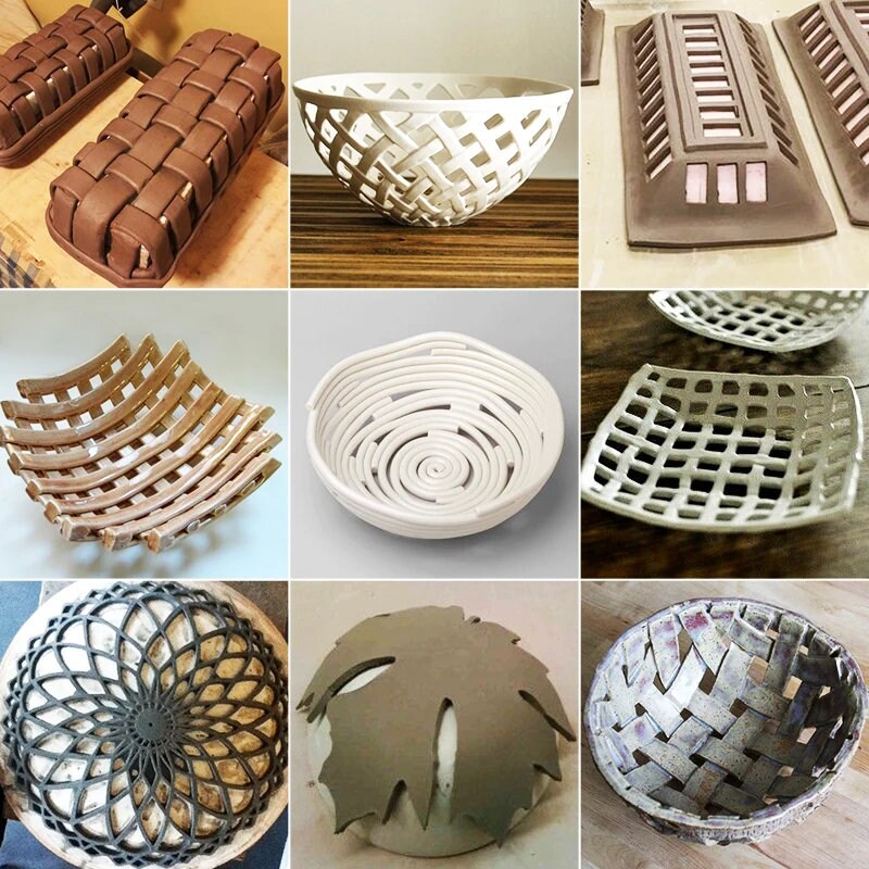 Pottery Shaping Molds, Wood, Hemispherical/semi-circular Shape, Clay ...