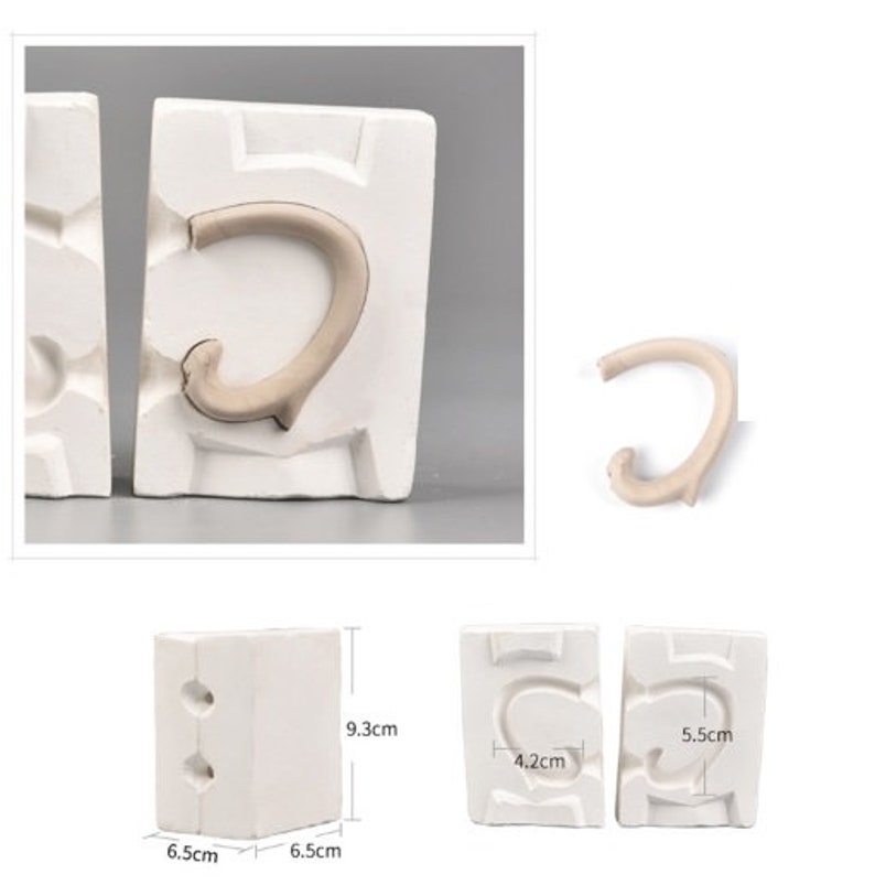 Ceramic Grouting Plaster Mold, Various Styles, Teapot/water Cup Handle ...