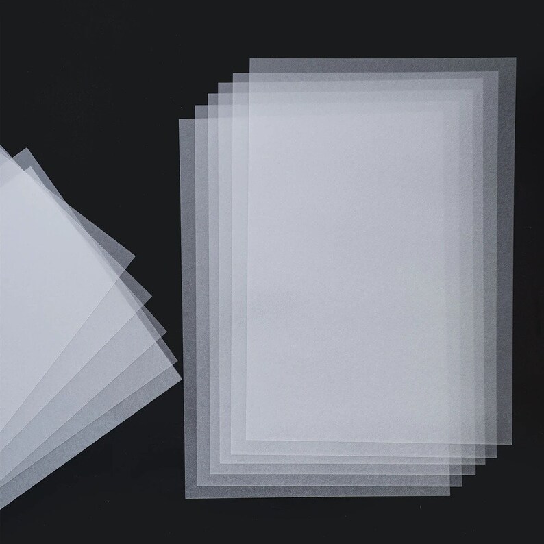 Luminous Shrink Plastic Paper Sheets 10pcs 2920cm / - Etsy