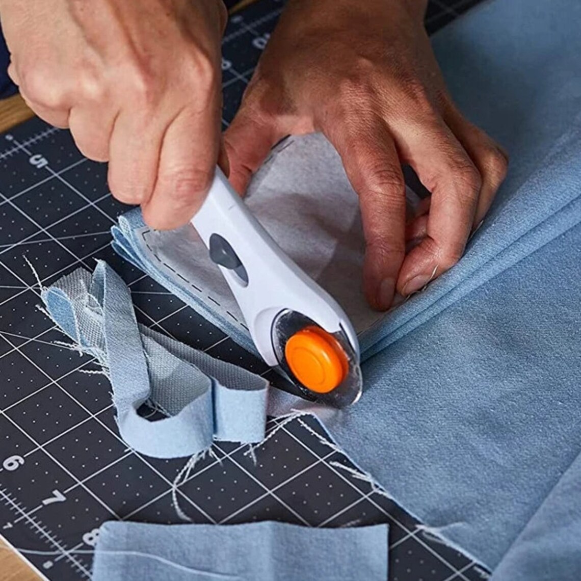 Slotted Quilting Ruler, Transparent Acrylic, Non-slip Surface, DIY ...