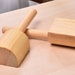 Clay Clapper, Wooden Ceramic Clapping Board, Polymer Shaping, Pottery ...