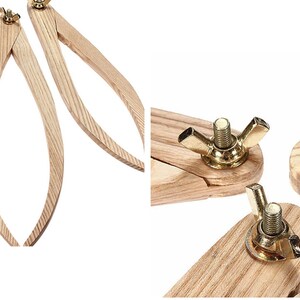 Wooden Calipers, 3pcs, Multiple Sizes, Ceramic Measuring Tools, Smooth ...