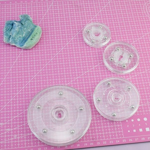 Pottery Wheel, Multiple Sizes, Transparent/black Acrylic, Spinner ...