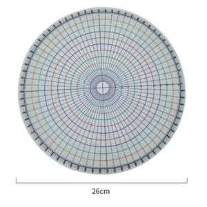 Ceramic Painting Circle Card, Plastic, Round, Pottery Circular Equal ...