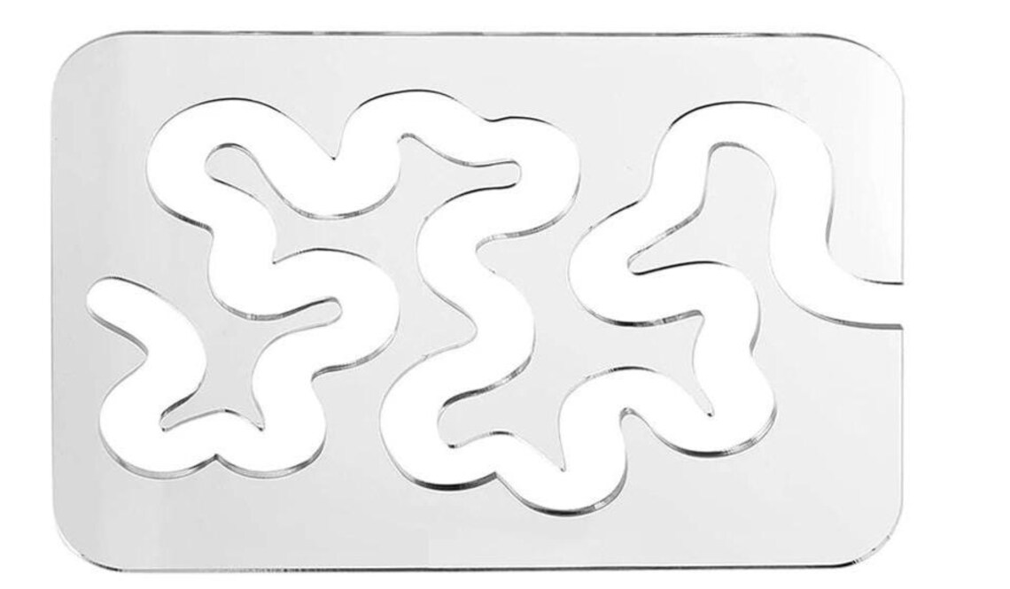 Quilting Templates, Transparent Acrylic, Free Motion Meander, Crafts ...