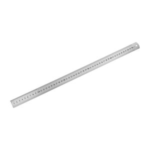 Metal Ruler, Multiple Sizes, Stainless Steel Double Sided Straight ...
