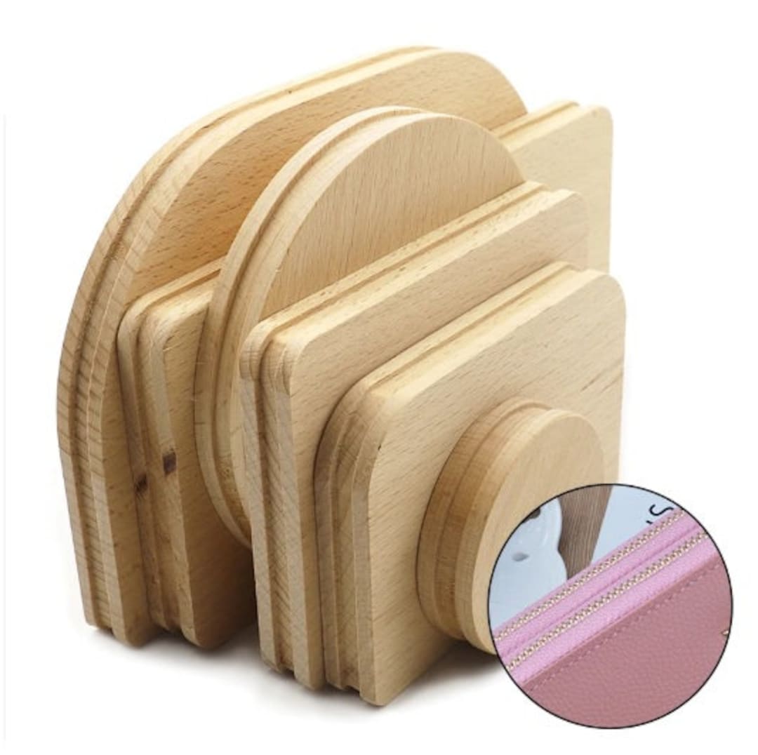 Leather Crafts Zipper Installer Mold, Beech Wood, Multiple Sizes ...