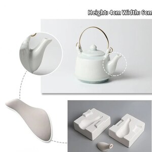 Pottery Tools, Gypsum, Multiple Shapes Options, Teapot Spout Plaster ...