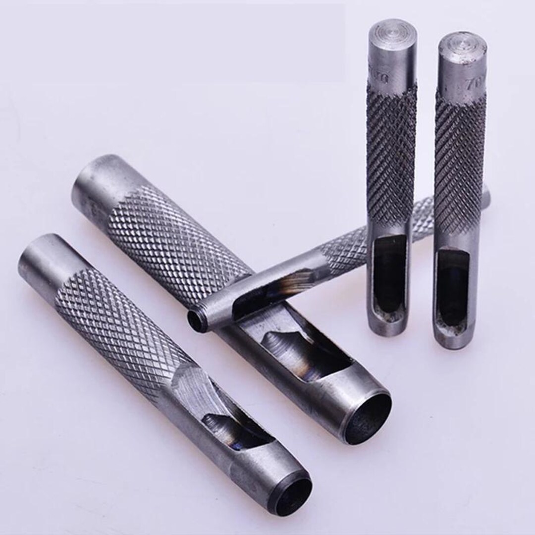 Round Leather Hole Punch Tool, Steel, Various Sizes, Hollow Punches ...
