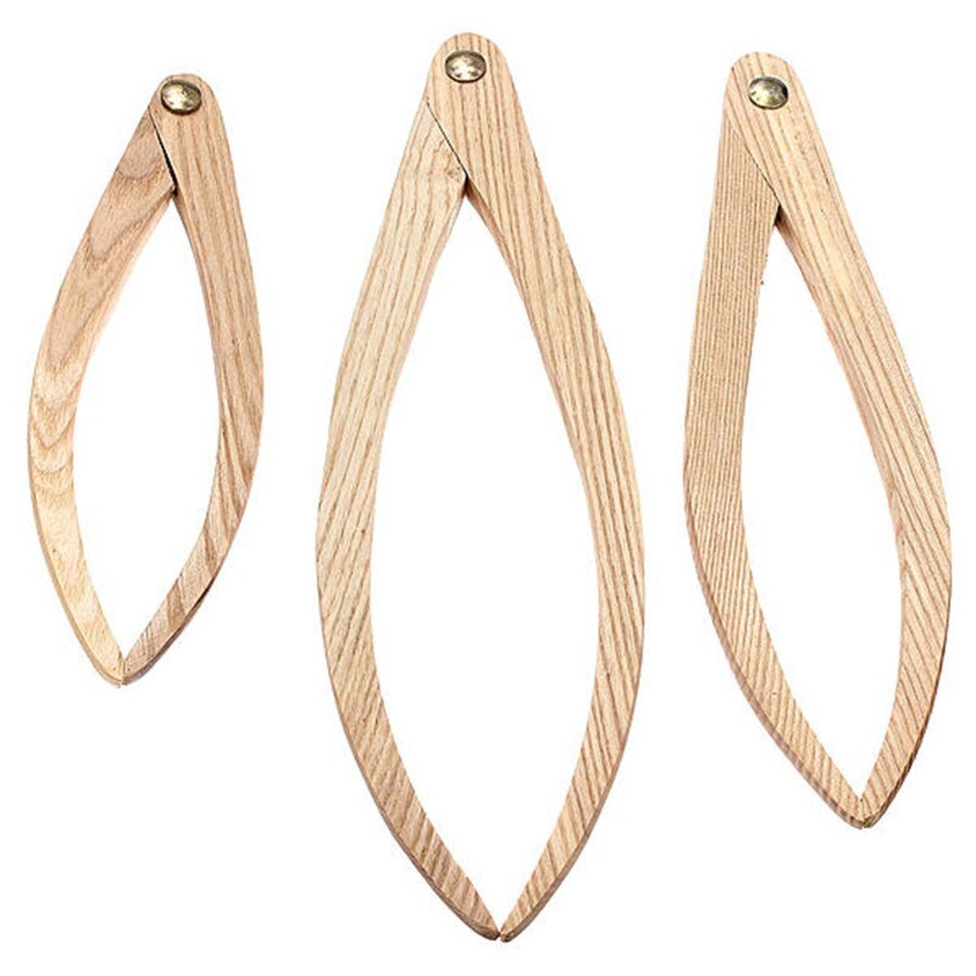 Wooden Calipers, 3pcs, Multiple Sizes, Ceramic Measuring Tools, Smooth ...