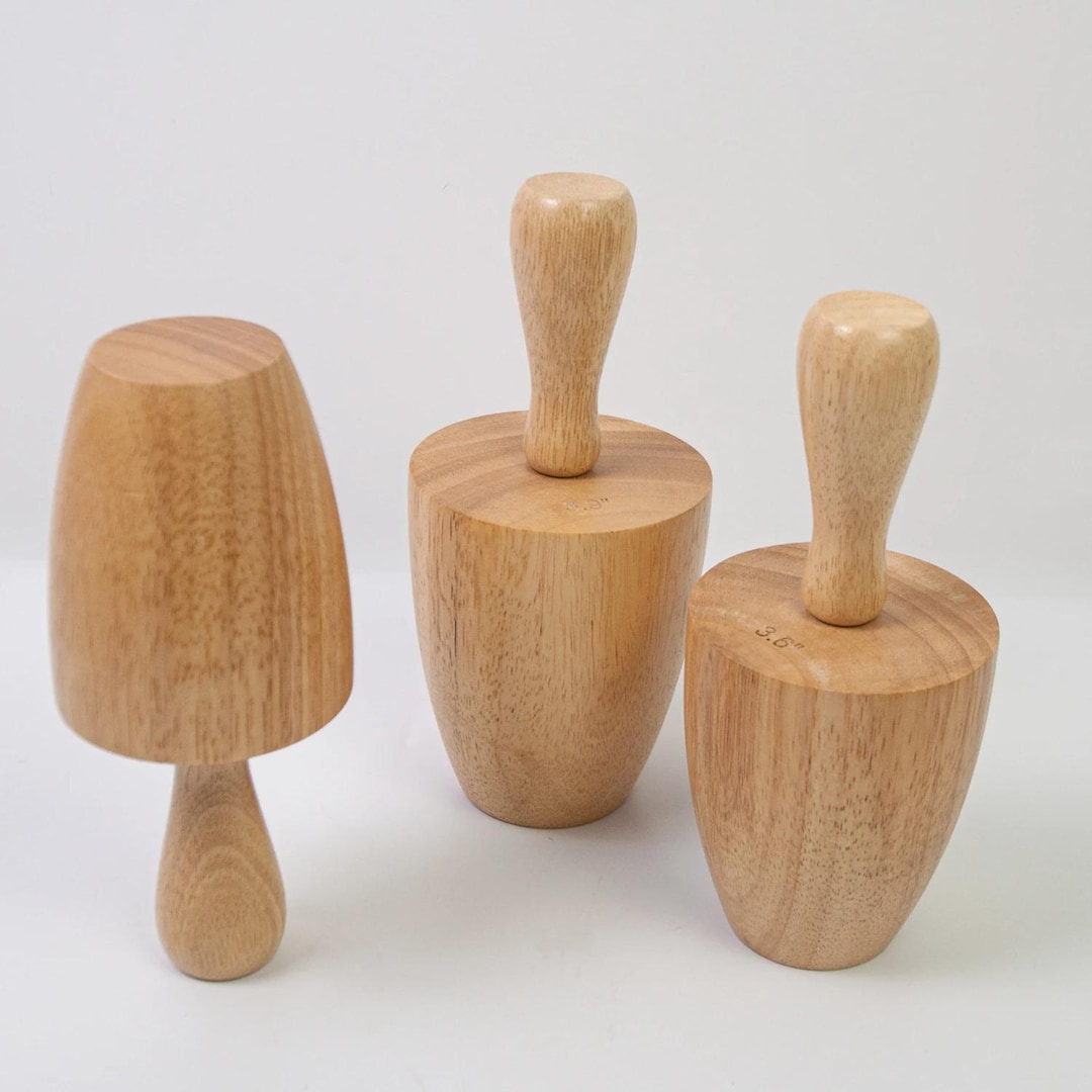 Ceramic Cup Molds, Wood, Pottery Shaping, DIY Mug Making Accessories ...