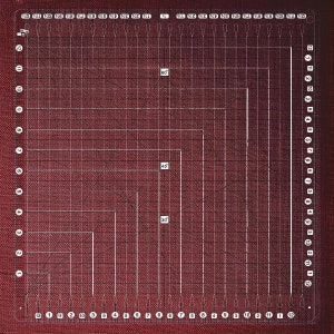 Quilting Ruler Transparent Acrylic, 5 in 1 Slotted Stripology, Fabric ...