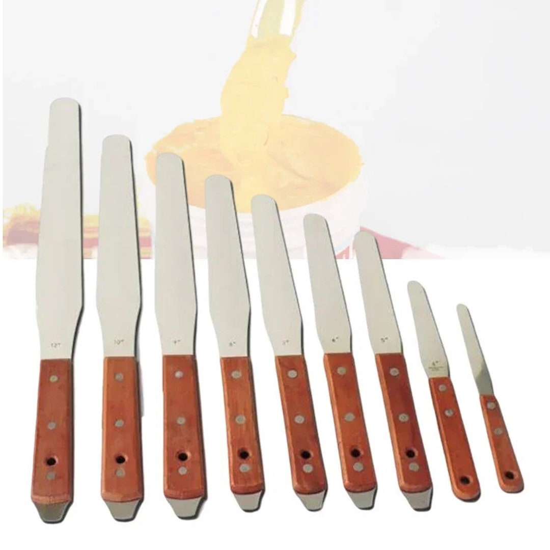 Paint Mixing Knife Stainless Steel Wood Handle Multiple - Etsy