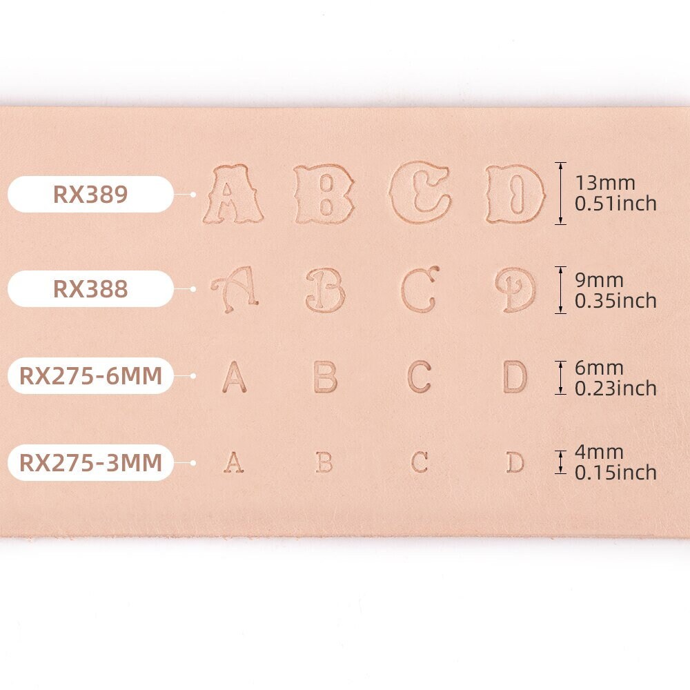 Letter and Number Stamps Punch Set 27/37pcs A-Z/0-9 Alloy - Etsy