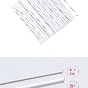 Kiln Firing Hanging Rod, 10pcs, 10x0.35cm/3.93x0.14in, 10x0.2cm/3.93x0 ...