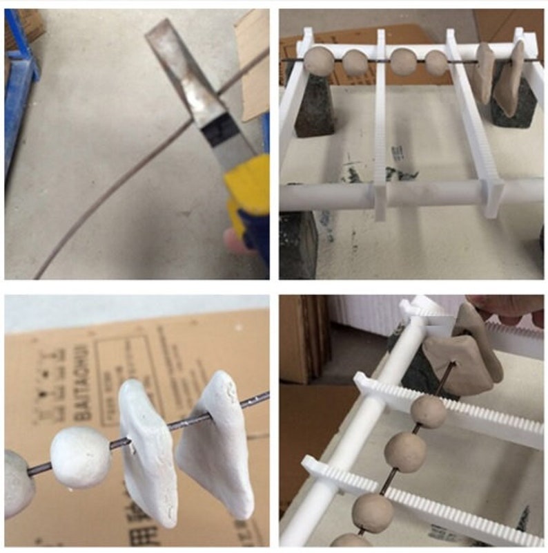 Kiln Rod, 1M Ceramic Hanging-fired, High Temperature Tungsten Wires ...