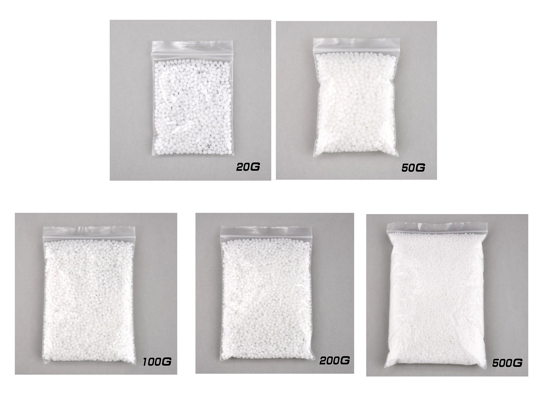 Resin Clay, 20g-500g, Thermoplastic Plastic Free Moldable ...