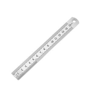 Metal Ruler, Multiple Sizes, Stainless Steel Double Sided Straight ...
