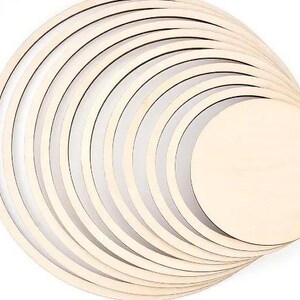 Pottery Tools, 11pcs, Wooden, Round, Concentric Geometric Figure Rail ...