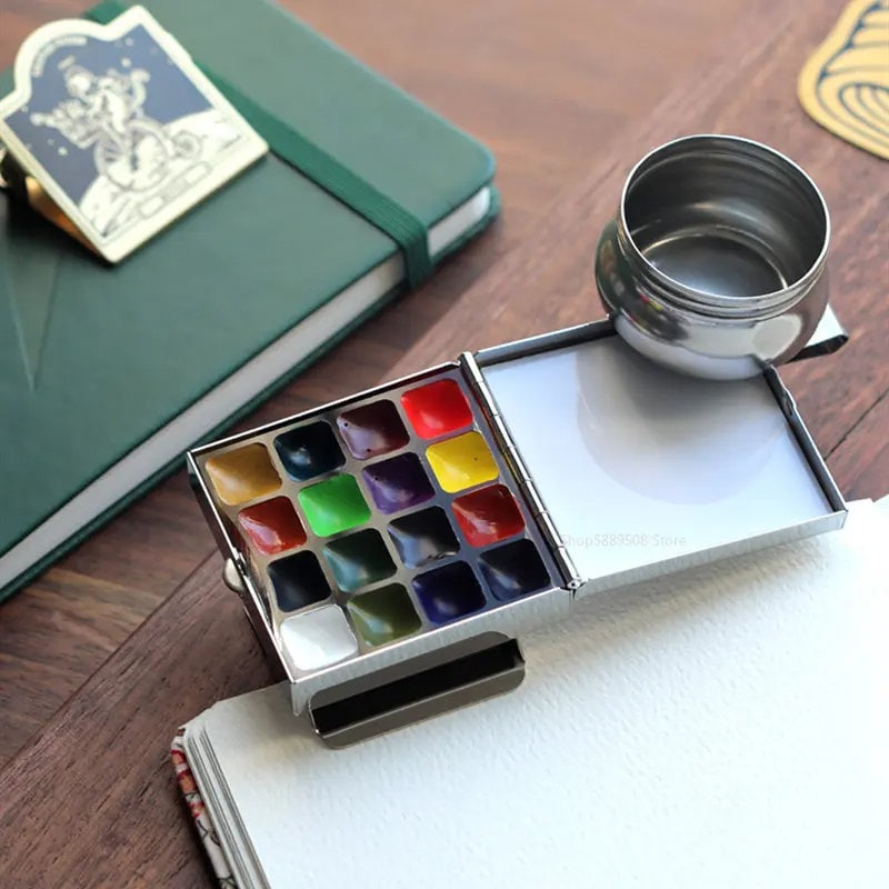 Watercolor Paint Squares - Etsy