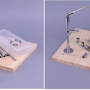 Clay Sculpture Stands, Wooden Metal, Multifunction, Display Combined ...
