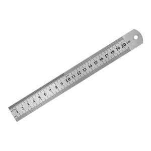 Metal Ruler, Multiple Sizes, Stainless Steel Double Sided Straight ...