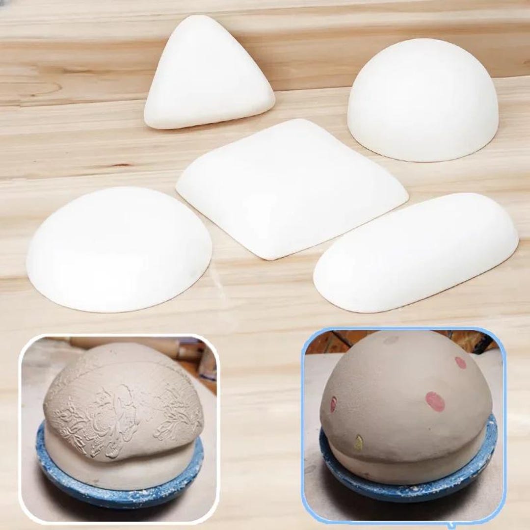 Pottery Gypsum Mold, Round Triangle Square, Big Belly Bowl Plate ...