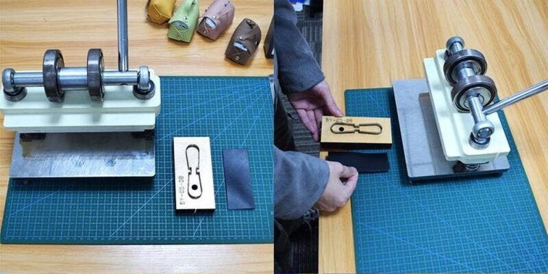 Leather Keychain Punch Domestic/japanese Steel Wood Cutting - Etsy