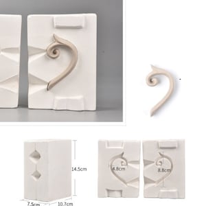 Ceramic Grouting Plaster Mold, Various Styles, Teapot/water Cup Handle ...