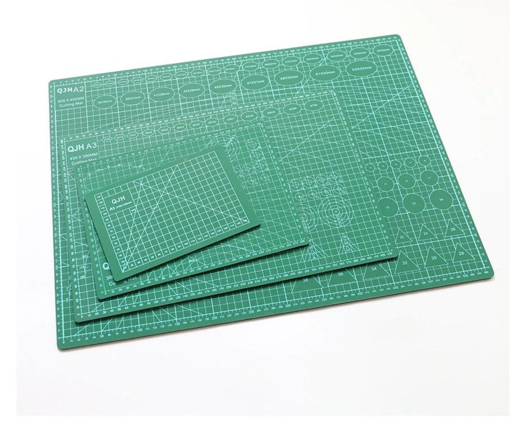 Self-healing Cutting Mat, Multiple Sizes, 3mm/0.11 Inch Thick, Green ...