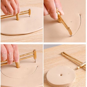 Pottery Calipers, Copper/wood/plastic, Compasses, Clay Measurement ...